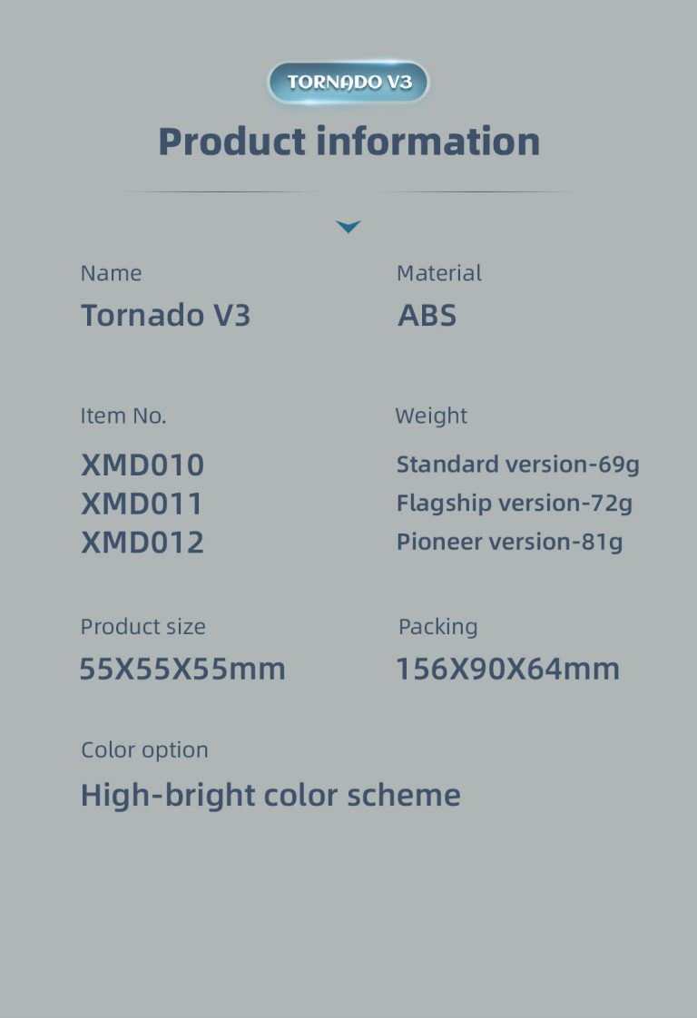 [取扱終了] QiYi XMD Tornado V3 ステッカーレス Pioneer | smartship store