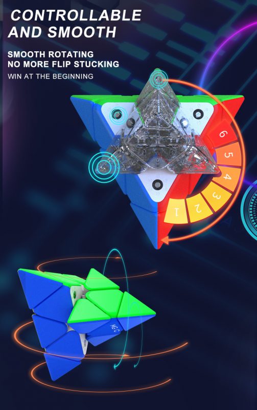 [取扱終了] YJ MGC EVO Pyraminx ステッカーレス | smartship store