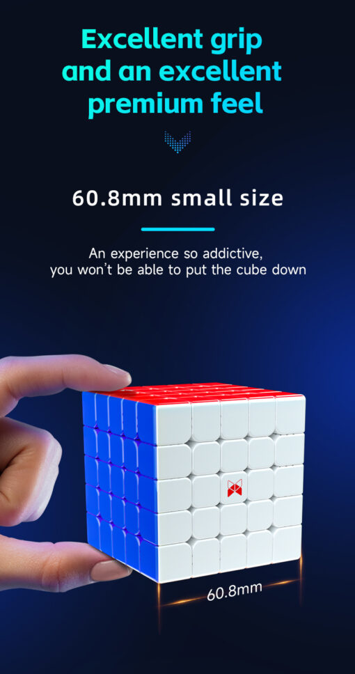 QiYi XMD Hong 5x5x5 ステッカーレス | smartship store