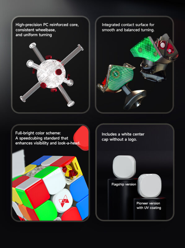 QiYi XMD Tornado V4 Flagship ステッカーレス | smartship store